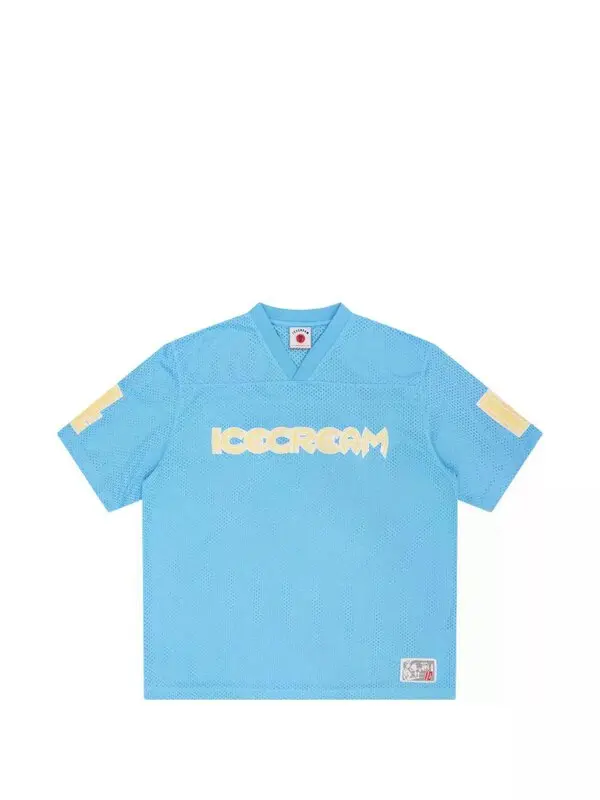 ICECREAM Logo-print Mesh T-shirt