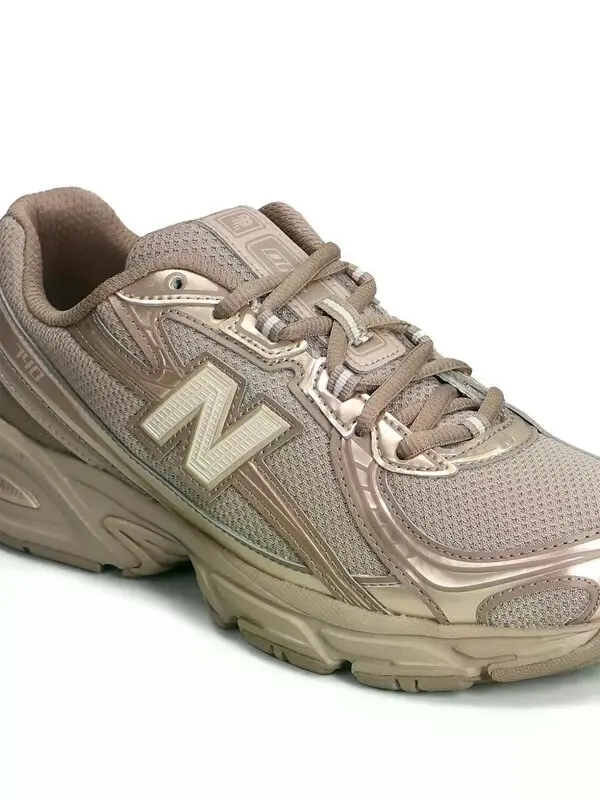 NEW BALANCE Metallic-effect Mesh Sneakers - Pink