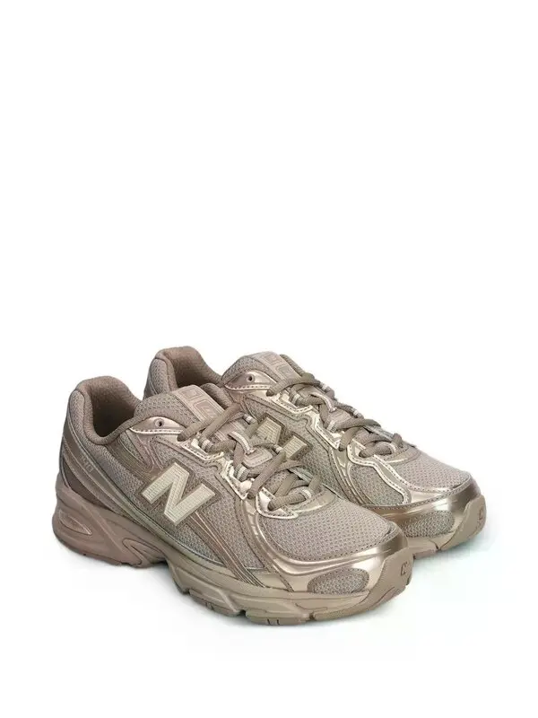 NEW BALANCE Metallic-effect Mesh Sneakers - Pink