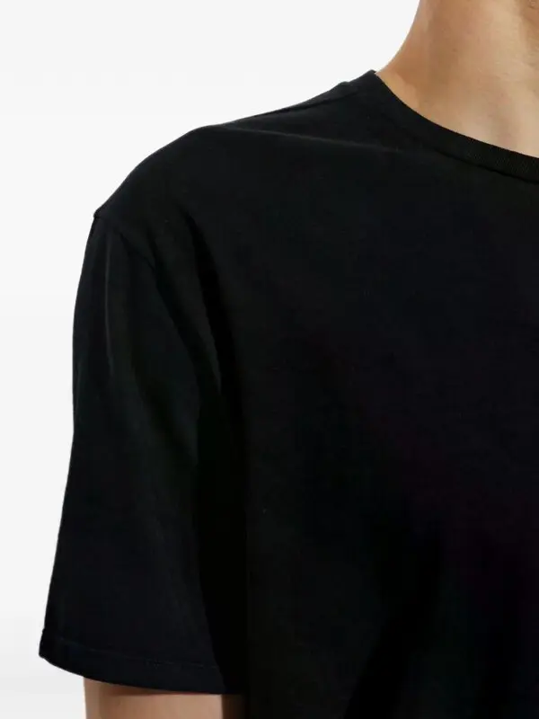 POST ARCHIVE FACTION Crew-neck T-shirt - Black