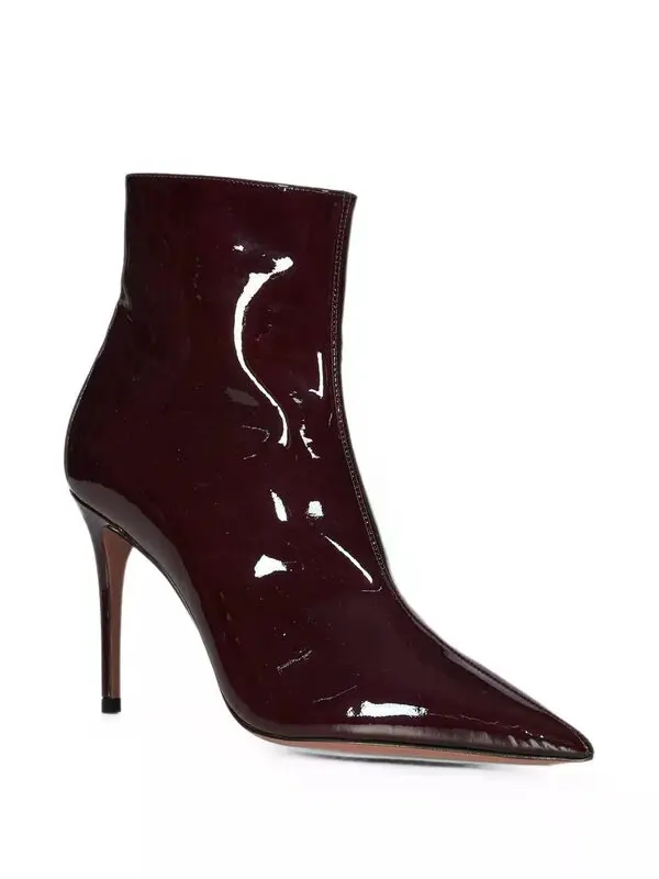 Paris Texas Vera Patent Leather Ankle Boots