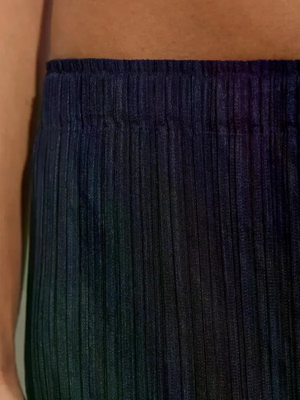 Issey Miyake Thicker Plissé-effect Trousers
