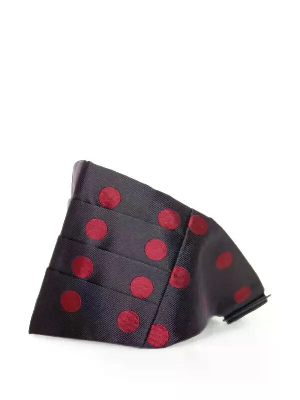 Dolce & Gabbana Polka-dot Pleated Cummerbund