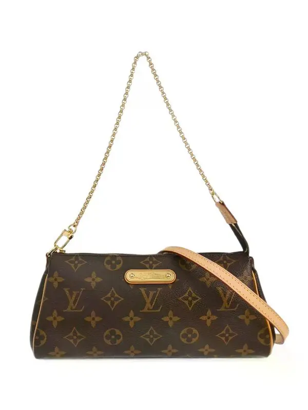 LOUIS VUITTON Eva Monogram Shoulder Bag - Brown