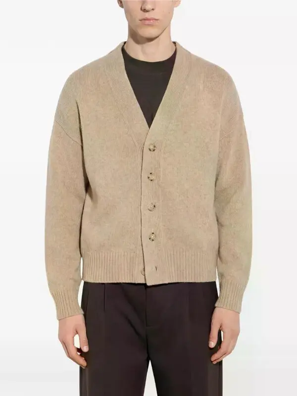 PAOLO PECORA V-neck Button-up Cardigan