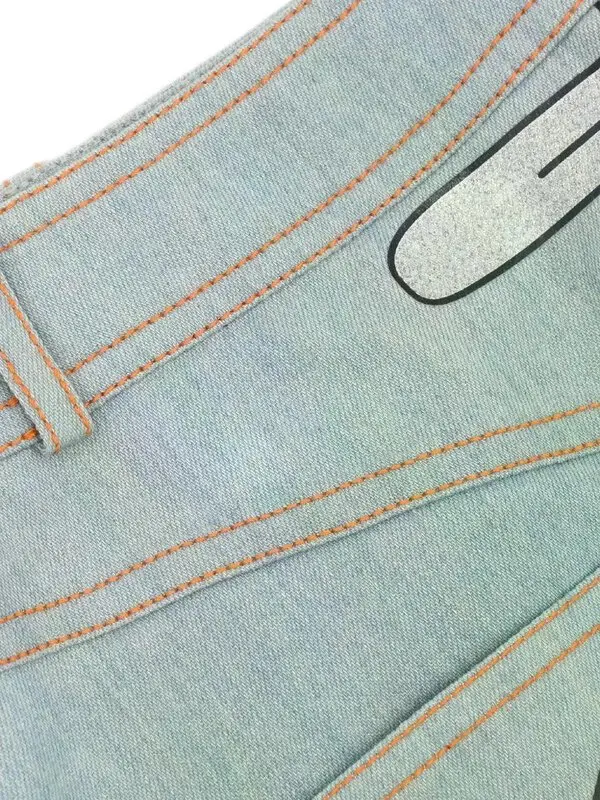 Dior 2004 Ice-cream-print Mini Skirt