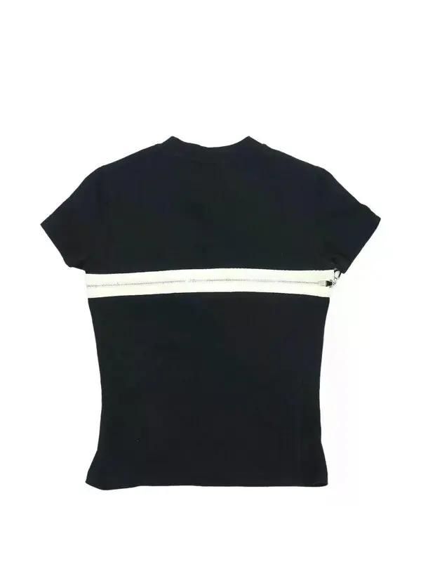 Dior 2001 Zip-detail Short-sleeve T-shirt