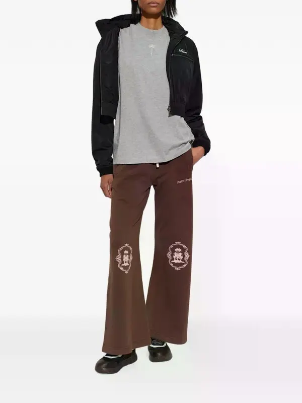 Palm Angels Embroidered-logo T-shirt