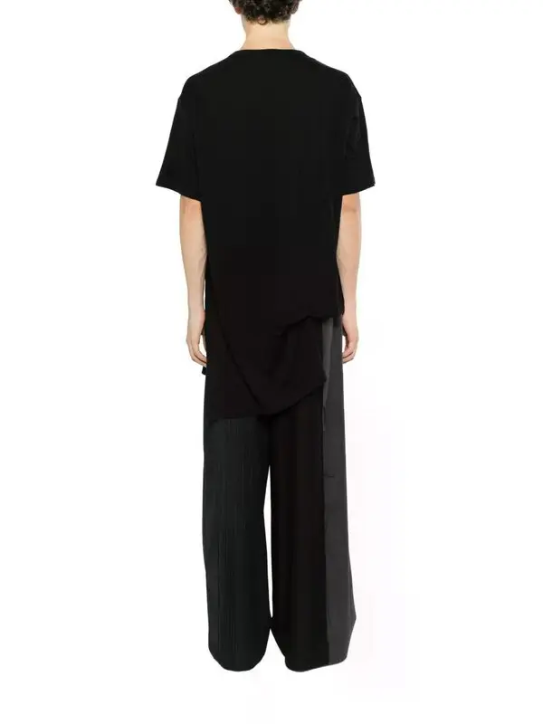Yohji Yamamoto Asymmetric Draped T-shirt