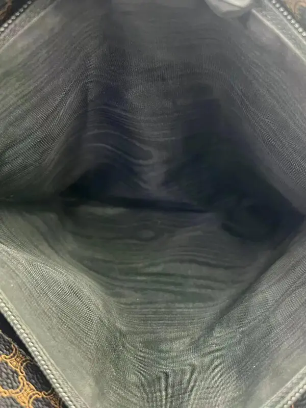 Celine 1998 Macadam Coated Canvas Tote Bag