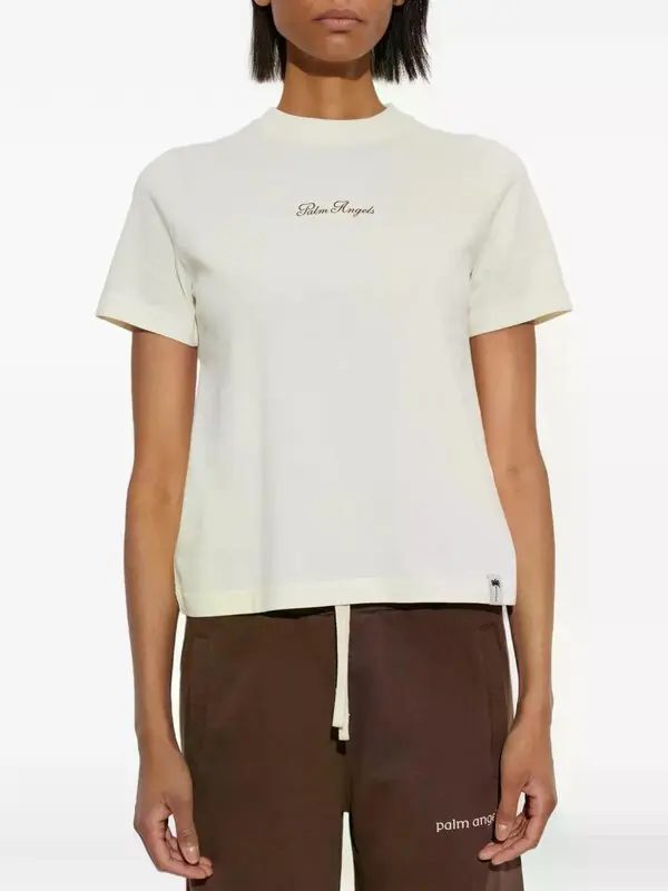 Palm Angels Logo-print Cotton T-shirt
