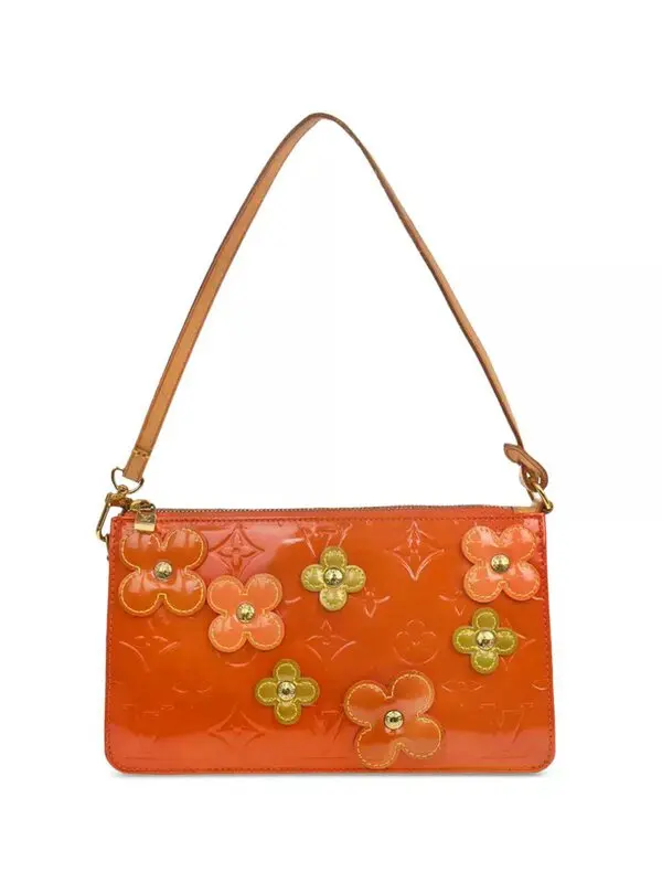 LOUIS VUITTON 2002 Vernis Flower Lexington Shoulder Bag