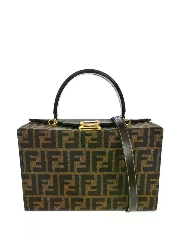 Fendi Zucca Tote Bag - Brown