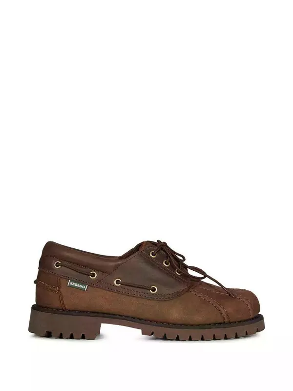 SEBAGO Tucker Leather Boat Shoes - Brown