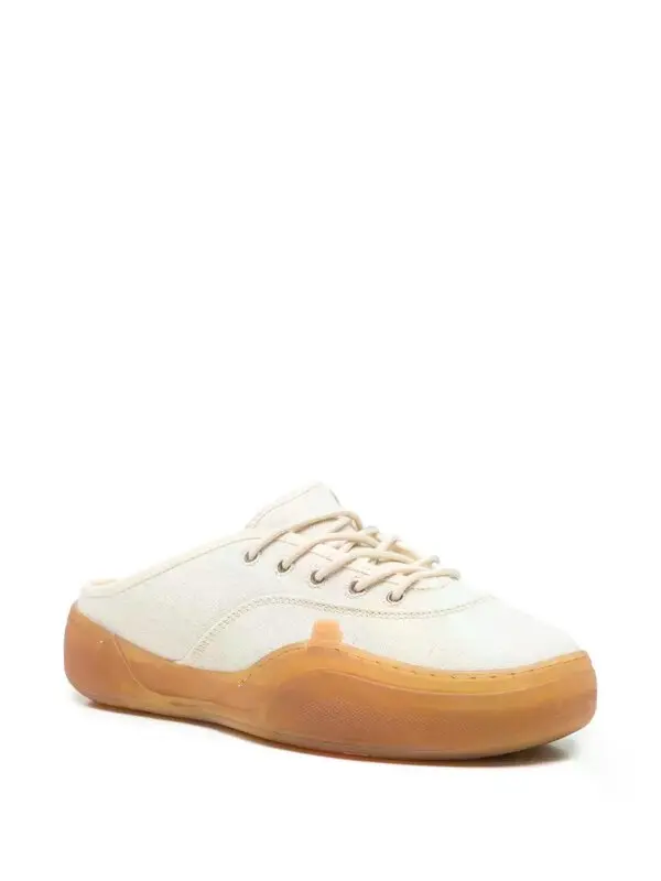 ERL Lace-up Slip-on Sneakers - Neutrals