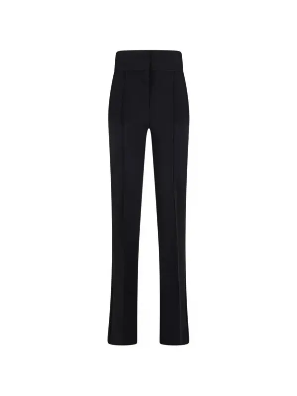 Elisabetta Franchi Technical Fabric Trousers