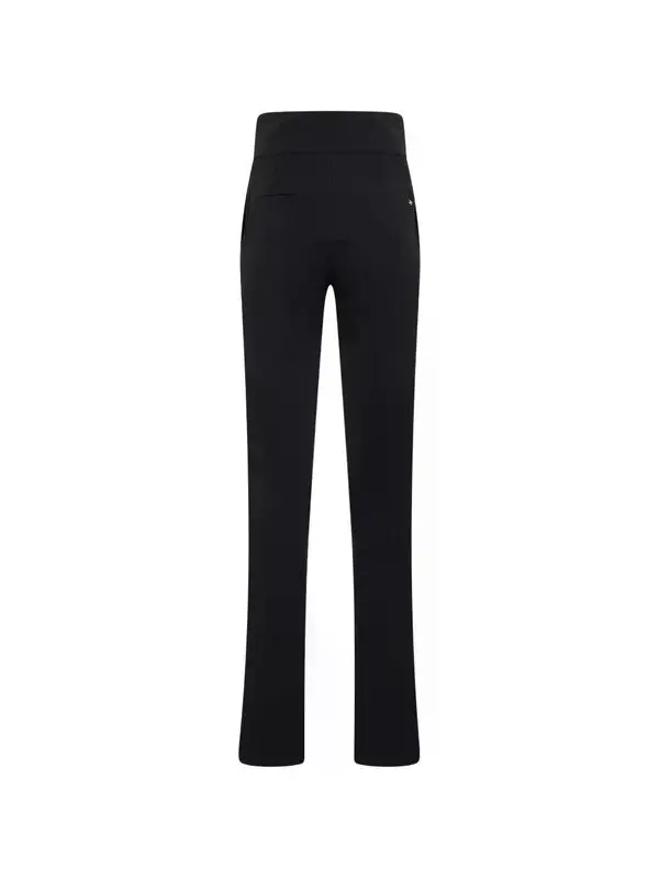 Elisabetta Franchi Technical Fabric Trousers