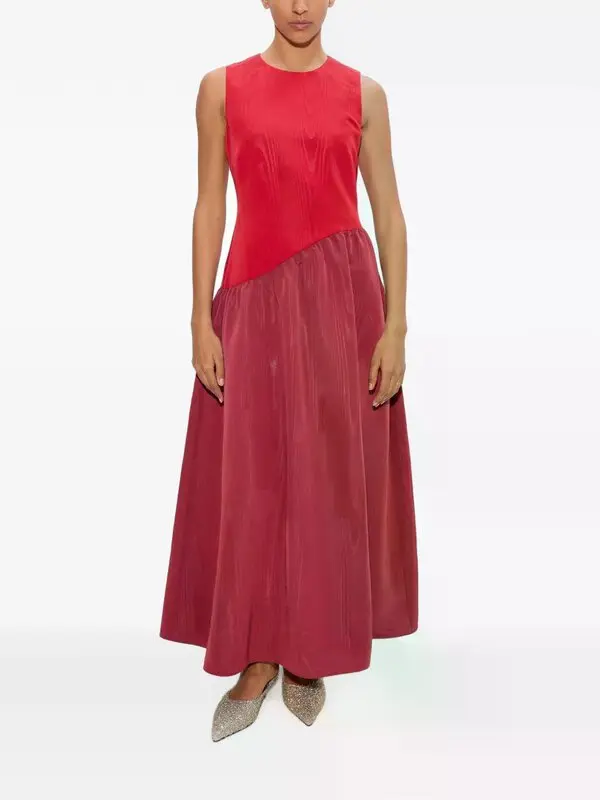 SIMONMILLER Laurel Moiré Midi Dress