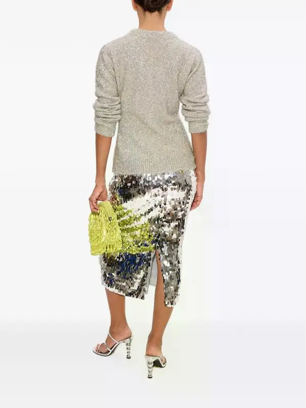 SIMONMILLER Briar Tinsel-knit Cardigan