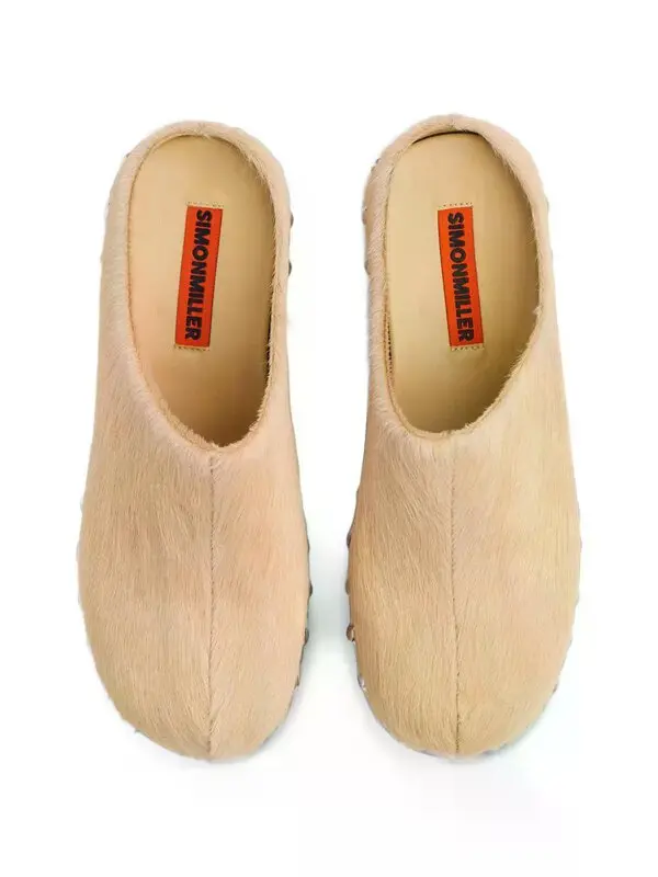 SIMONMILLER Rio Studded Haircalf Mules