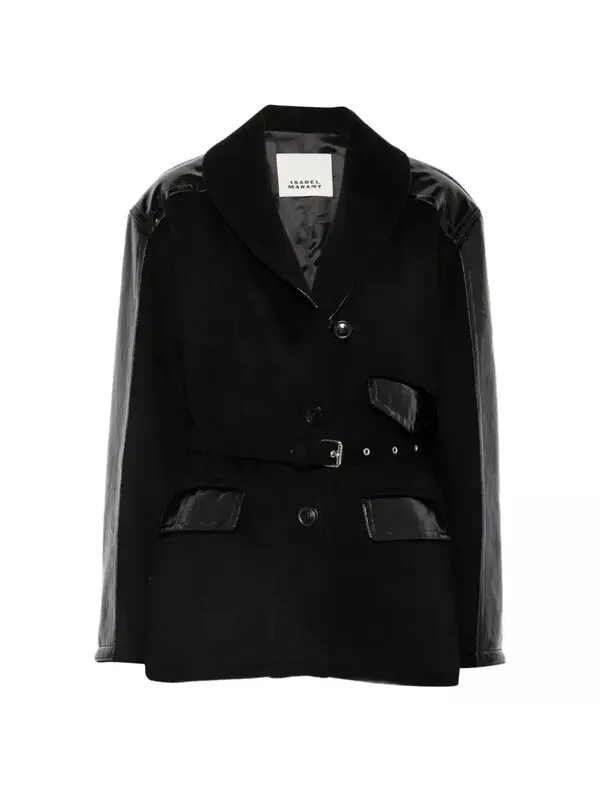 Isabel Marant Étoile Belted Panelled Coat
