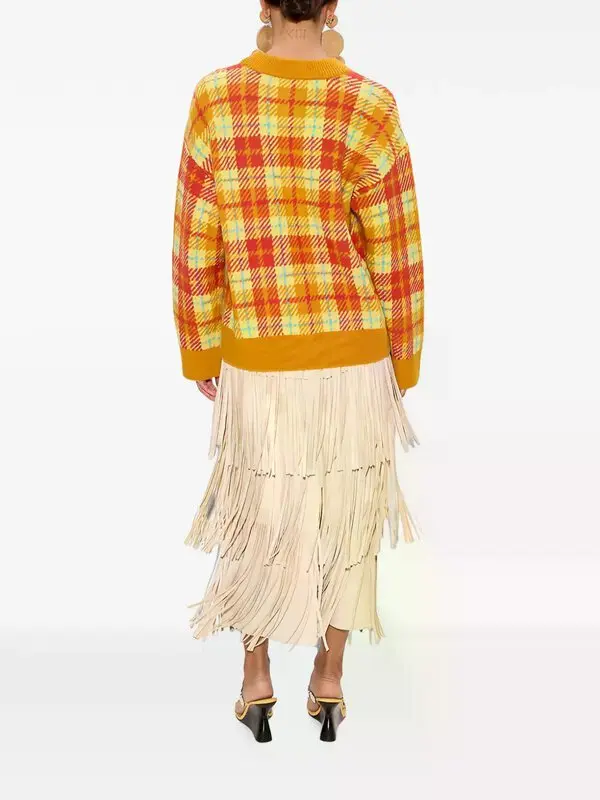 SIMONMILLER Za Za Fringed Maxi Skirt