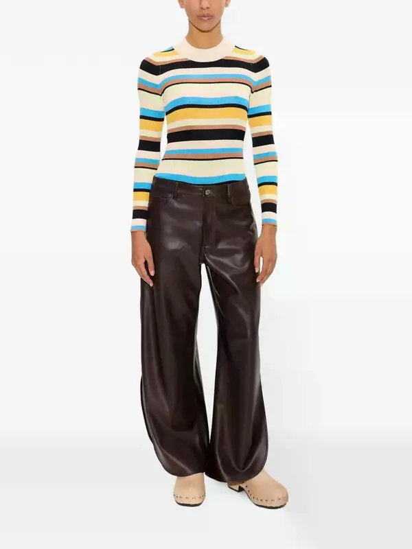 SIMONMILLER Livia Curved-hem Trousers