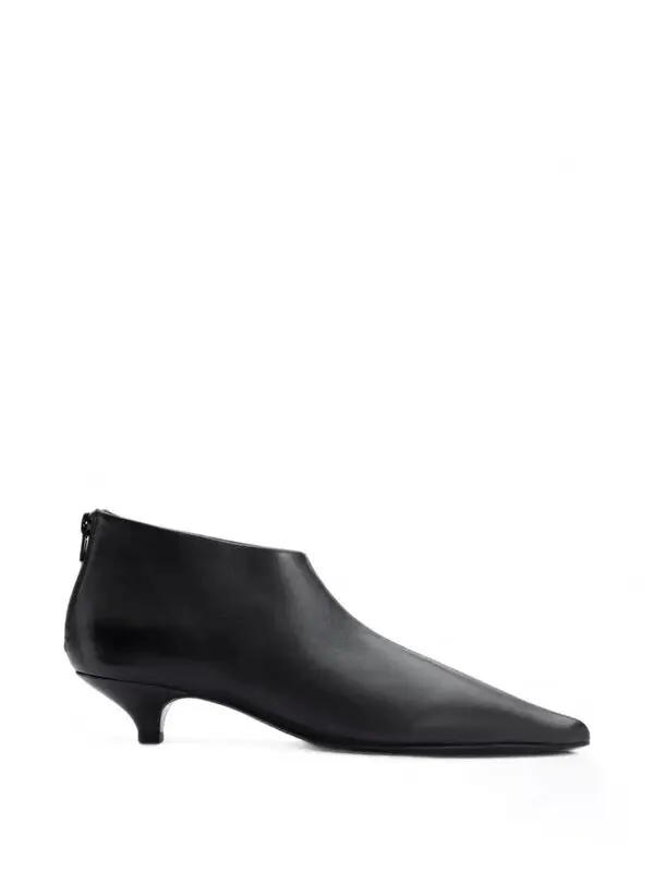 SIMONMILLER Arrow Leather Ankle Boots