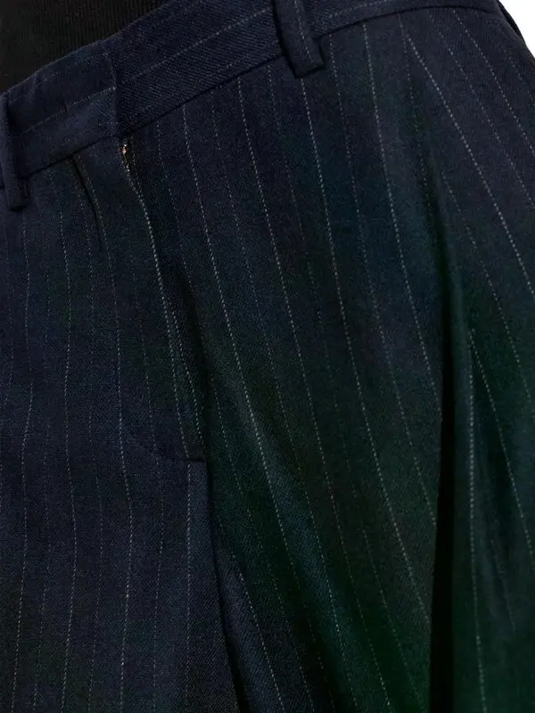 Paul Smith Pinstriped Pleated Trousers