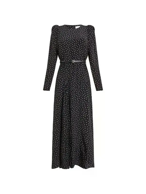 P.a.r.o.s.h Stars Belted Maxi Dress