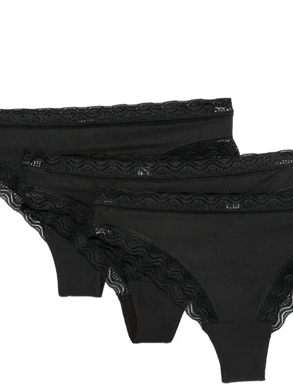 Marc O'polo Lace-trim Ribbed Briefs