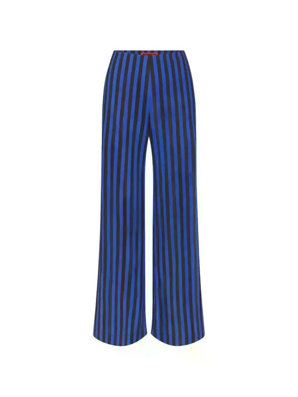 SIMONMILLER Pia Striped Poplin Trousers