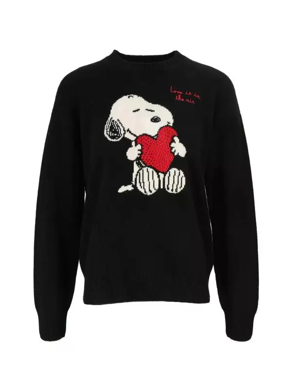 MC2 SAINT BARTH X Peanuts Snoopy Strass-embellished Sweater