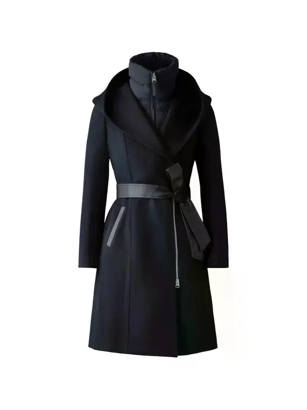 Mackage Shia-slb Belted Hooded Coat