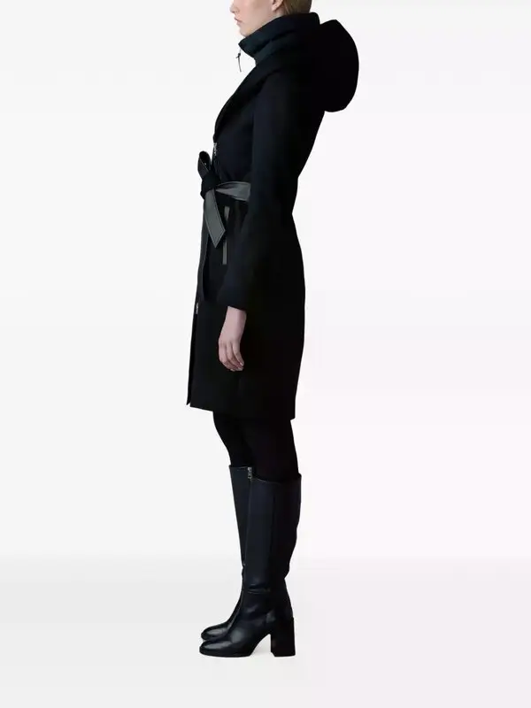 Mackage Shia-slb Belted Hooded Coat