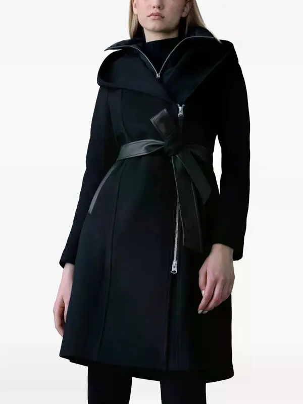 Mackage Shia-slb Belted Hooded Coat