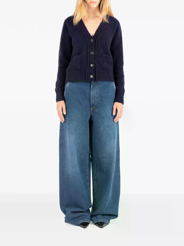 SOCIETE ANONYME Claire V-neck Patch-pocket Cardigan