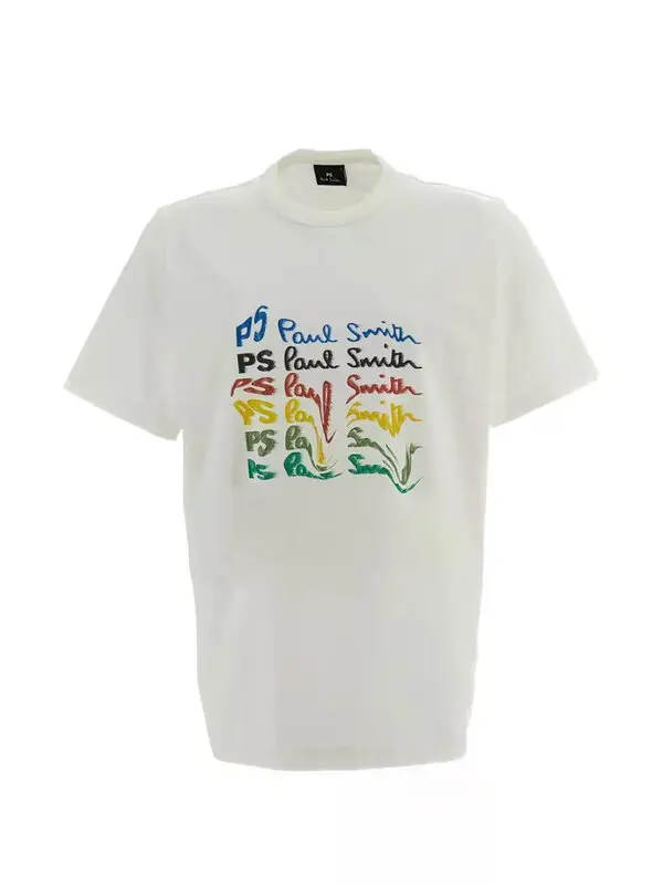 Paul Smith Ps Smudge' Print T-shirt