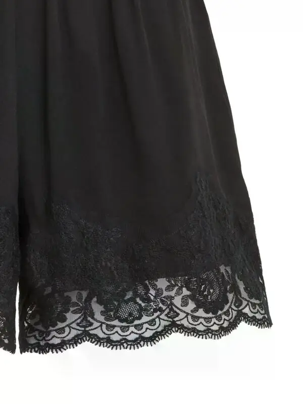 P.a.r.o.s.h Lace-trim Shorts