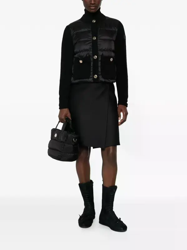 Moncler Quilted Panelled Jacket