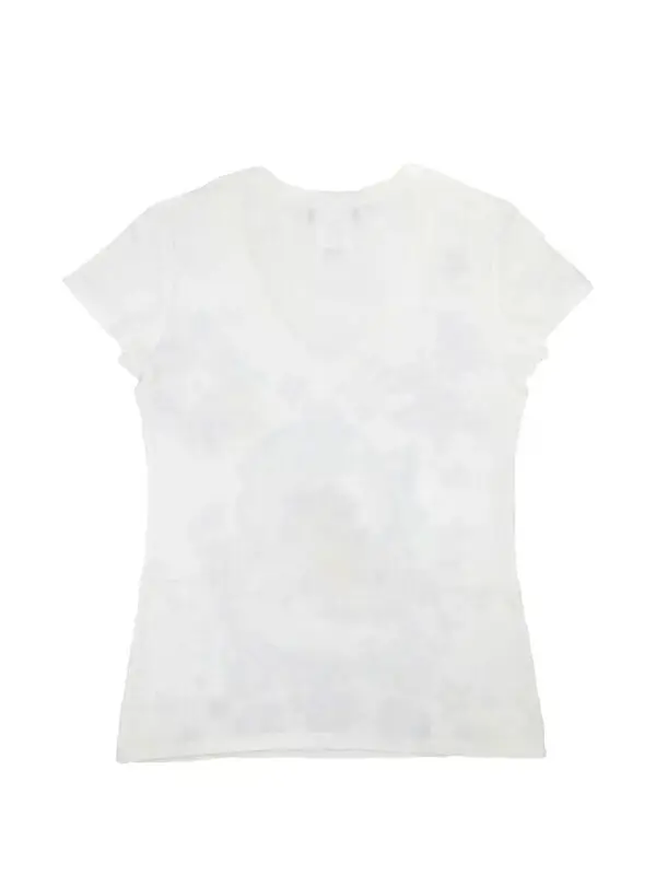 Dior 2004 Rhinestone-embellished Graphic-print T-shirt