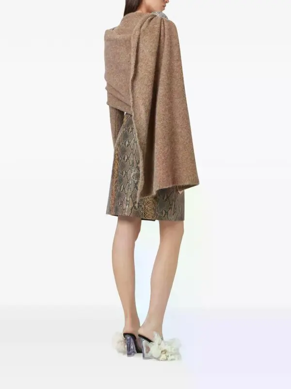 Giuseppe Di Morabito Crystal-embellished Draped Sweater