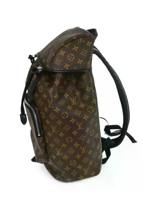 LOUIS VUITTON Zack Monogram Macassar Backpack