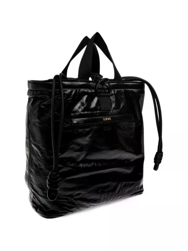 Loewe Squad Backpack In Paper Calf