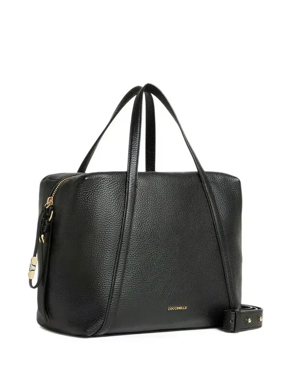 COCCINELLE Medium Nory Grained Leather Tote Bag