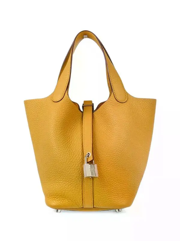 Hermès 201818 18 Pm Picotin Lock Tote Bag - Yellow
