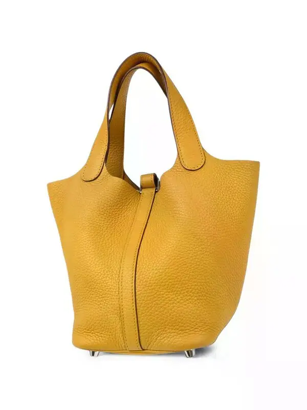 Hermès 201818 18 Pm Picotin Lock Tote Bag - Yellow