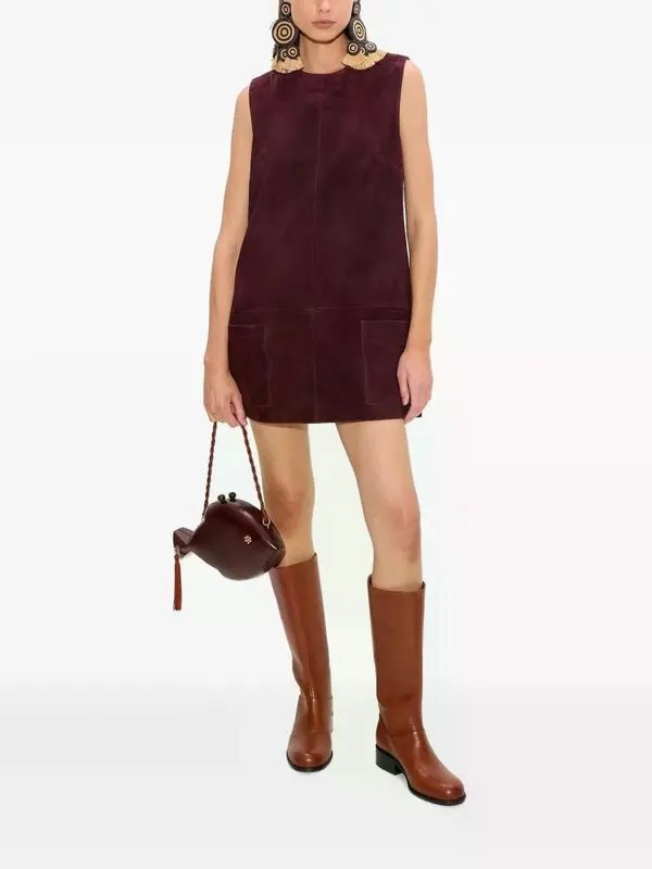 SIMONMILLER Delphine Pocket-detail Mini Dress