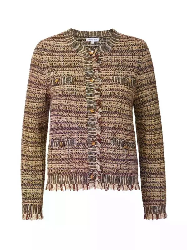 Veronica Beard Sariyah Fringed Jacket