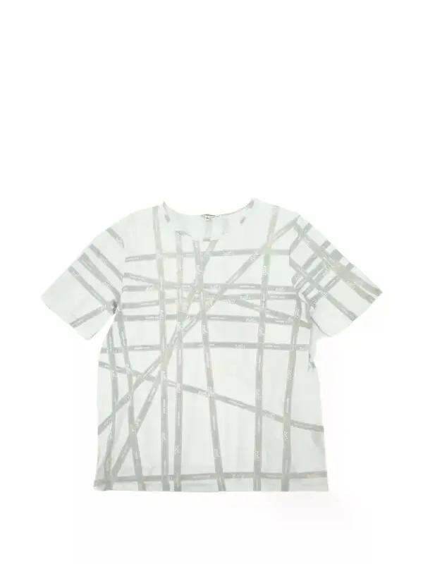 Hermès Ribbon-print T-shirt